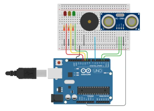 Tutorial de Arduino y sensor ultrasónico HC-SR04 // Arduino and HC-...