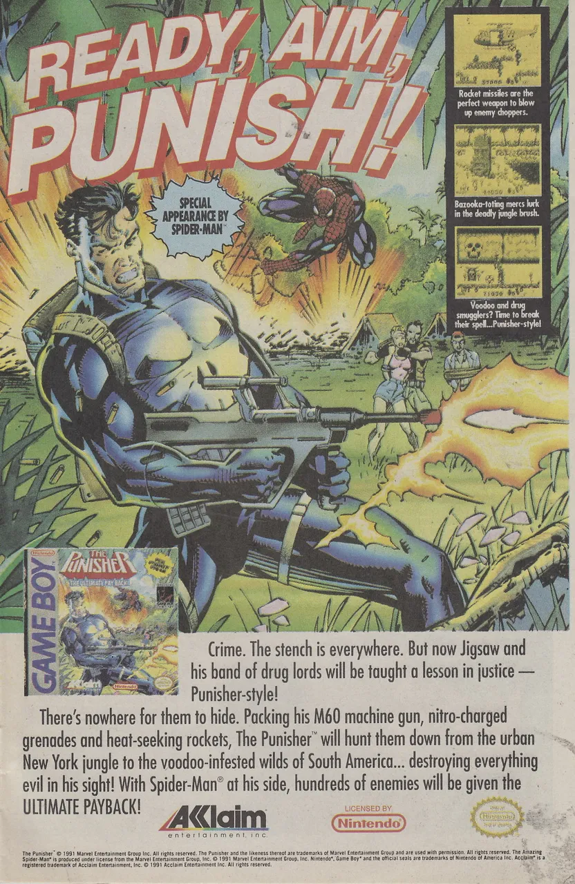 The Punisher: The Ultimate Pay Back (Game Boy)