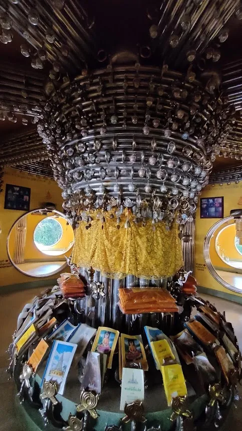 Stainless steel temple, Hatyai, Thailand