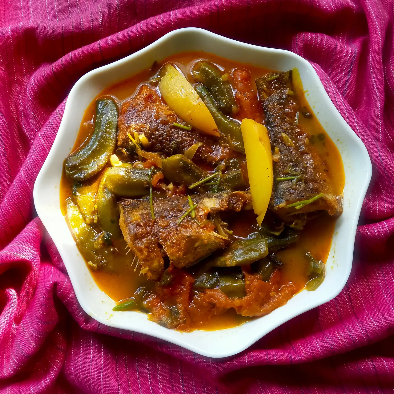 Labeo bata fish recipe with beans and potatoes - Tasty Tuesday