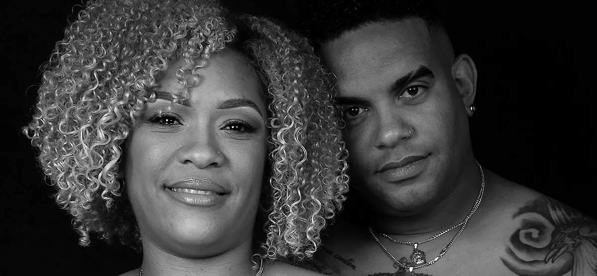 Pregnant Couple Studio Photoshoot