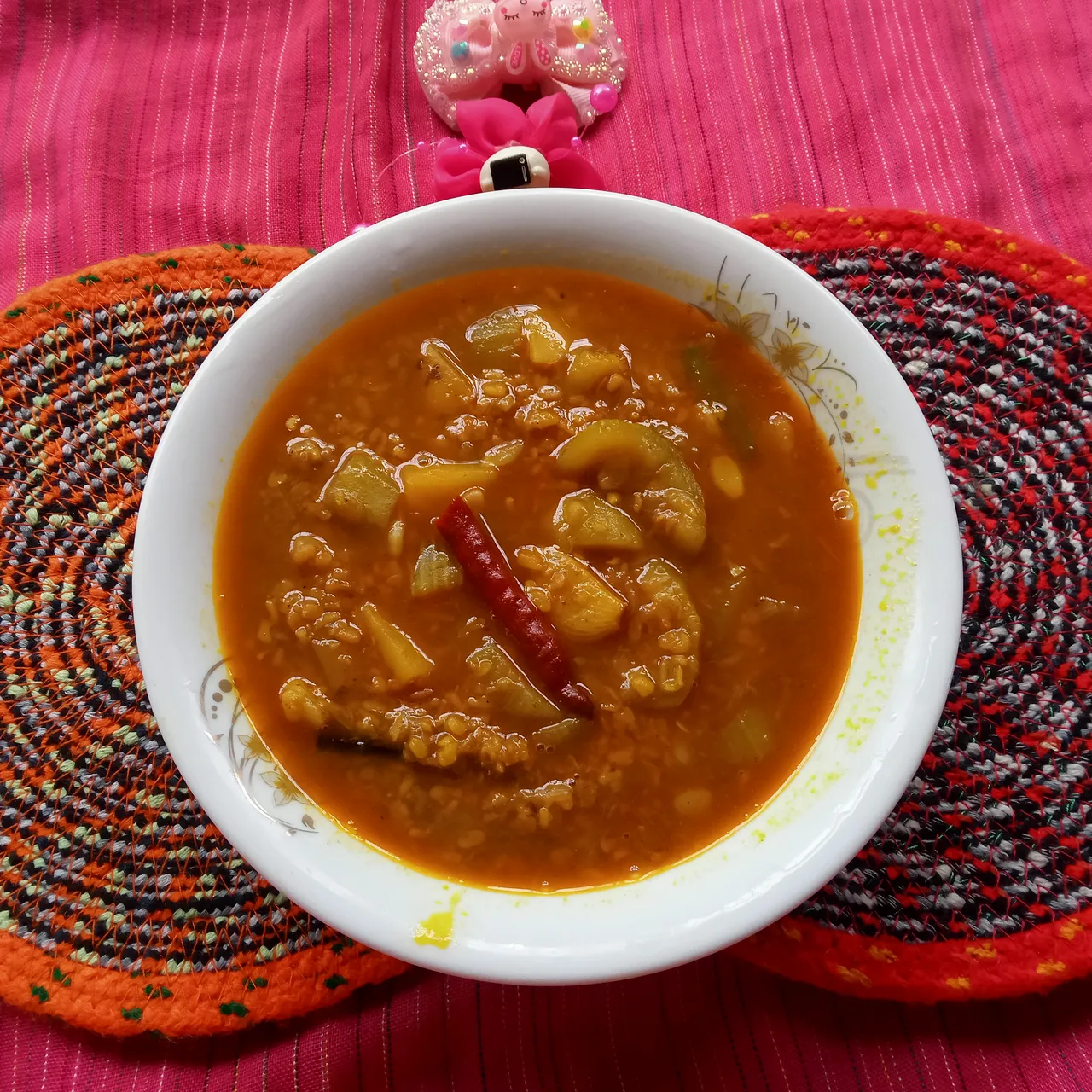 Snake gourd recipe with Mung bean - Creative Sunday