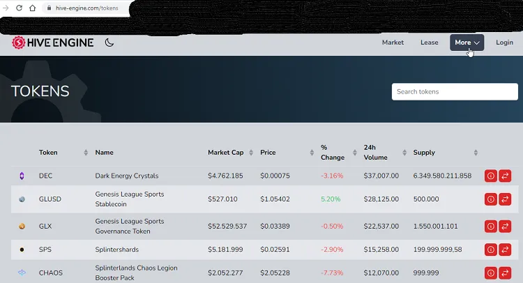 Aprende sobre los token en hive