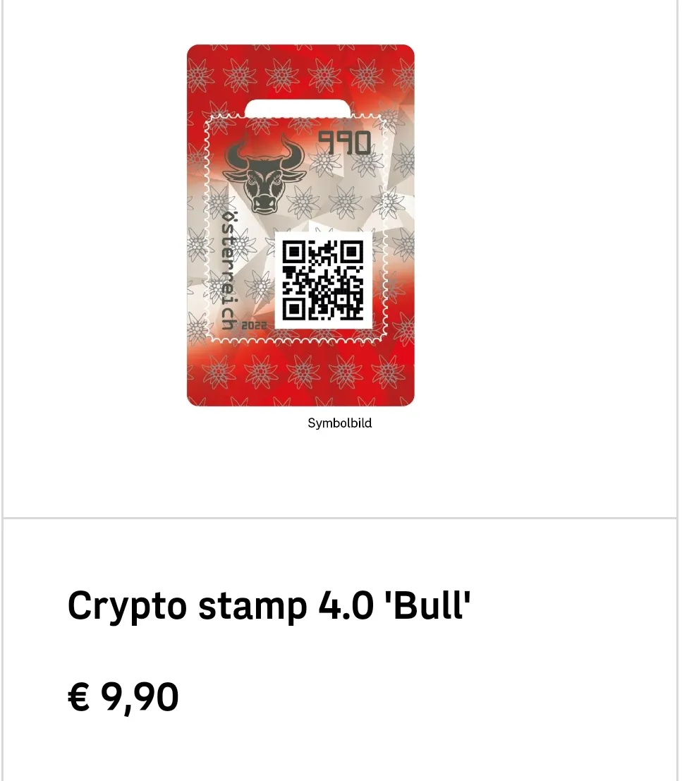 Die neue Crypto Stamp ist da