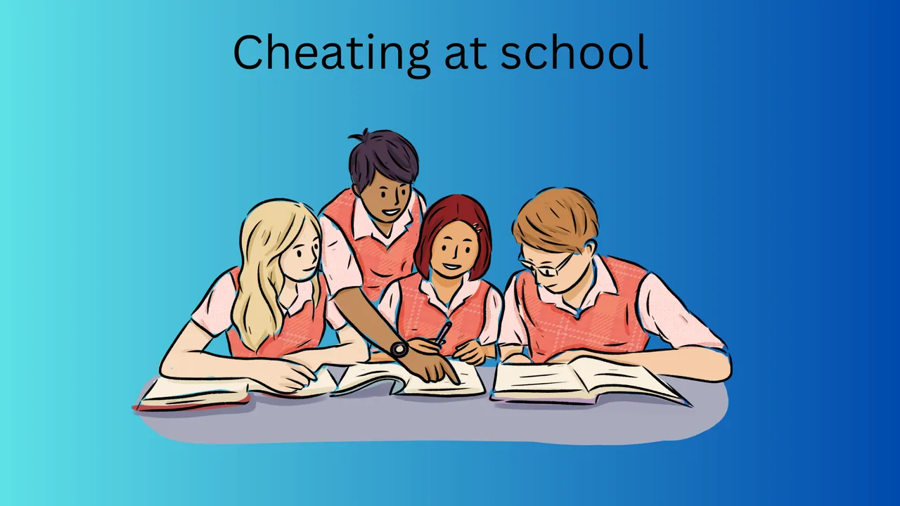 Why students cheat at school?