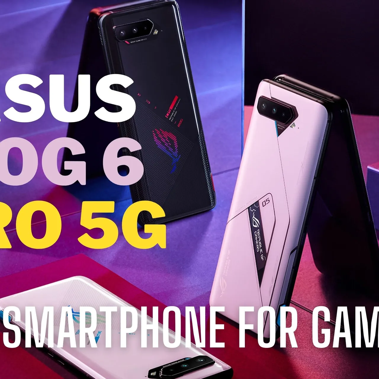 ASUS ROG 6 Pro 5G: The Smartphone Built For Gamers!