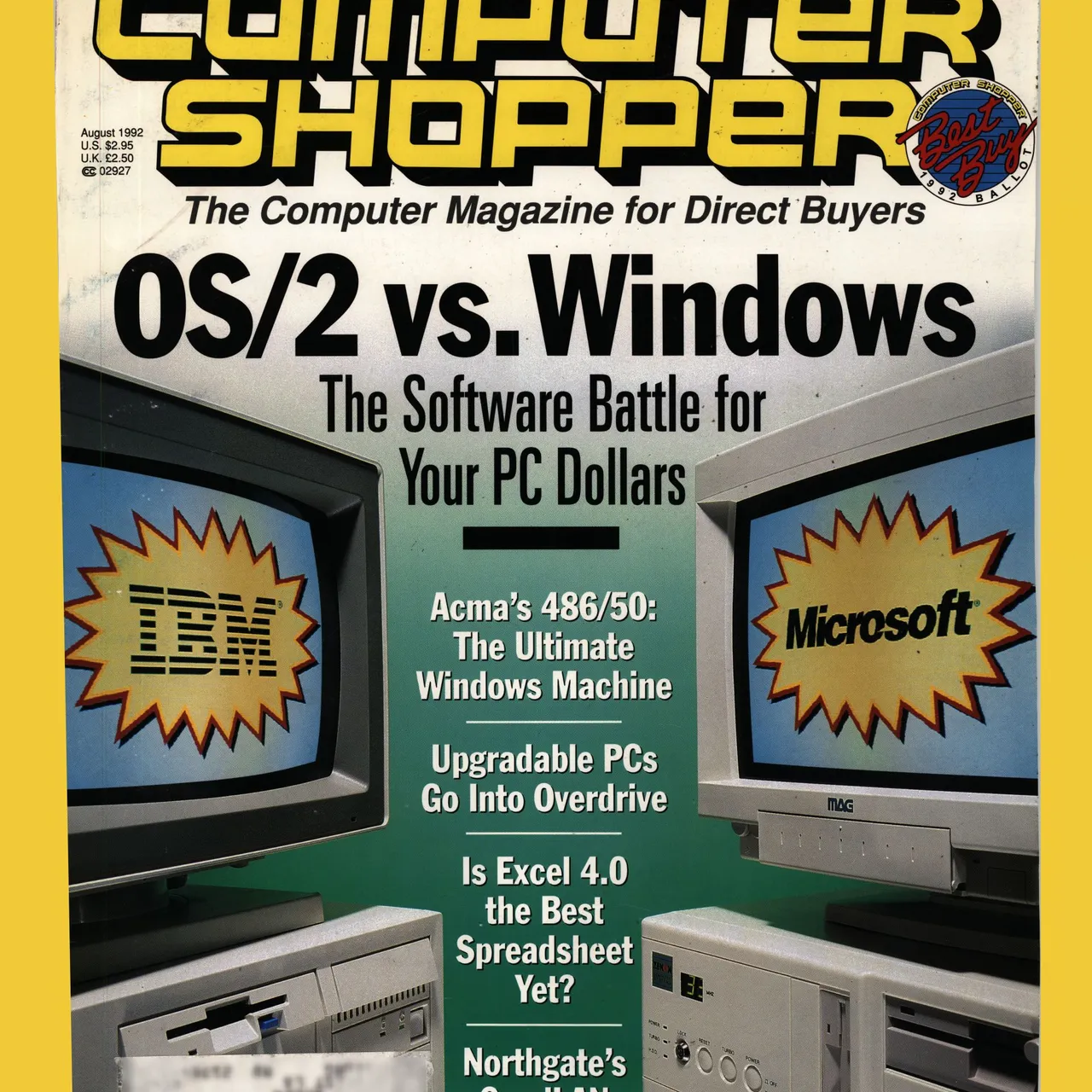 Computer Shopper (August 1992)