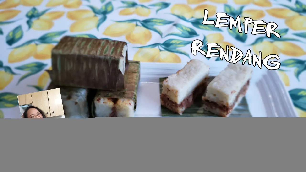 Beef Curry Filled Rice Cake (Lemper Rendang)