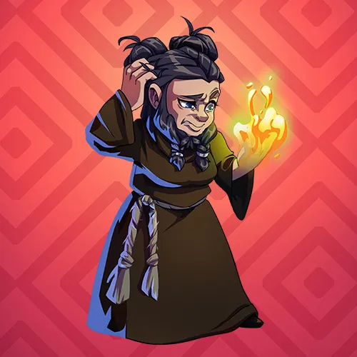 INEPT HEALER - A LEGENDARY FIRE MONSTER WITH MAGIC ATTACK THAT SUPP...