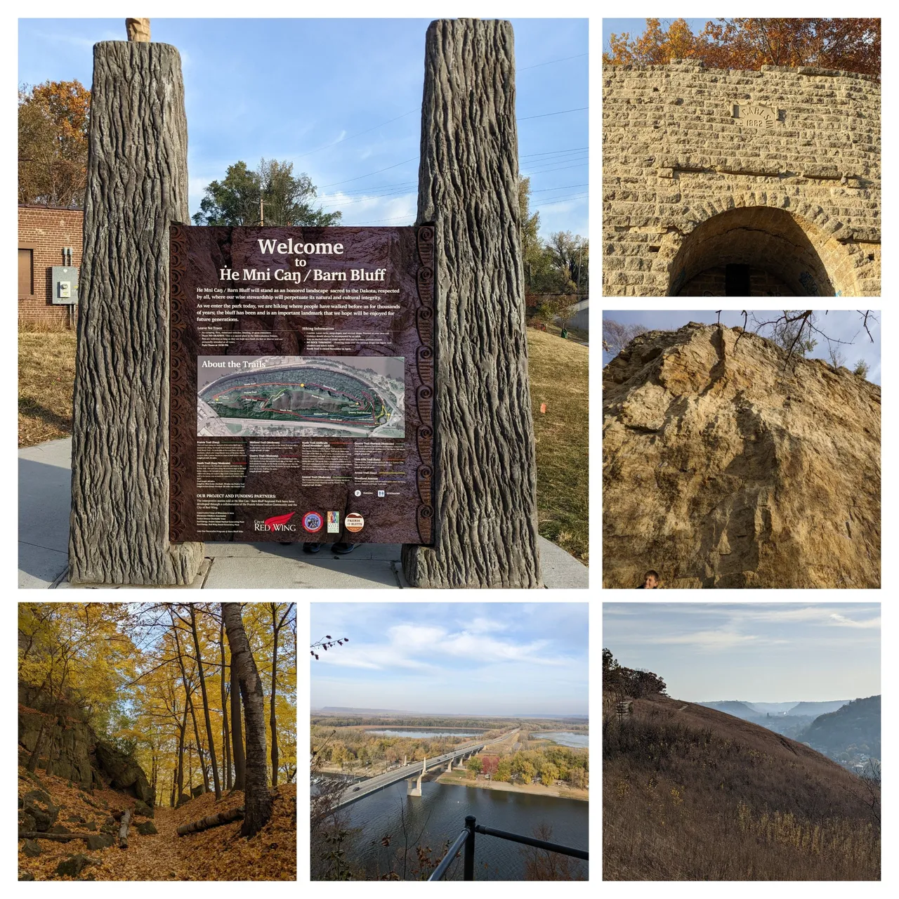 Day Trip Red Wing MN - Barn Bluff Hike 2.6 Miles