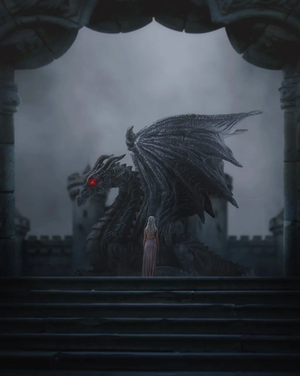 Creative-Sunday : Dragon Queen [Digital Art]