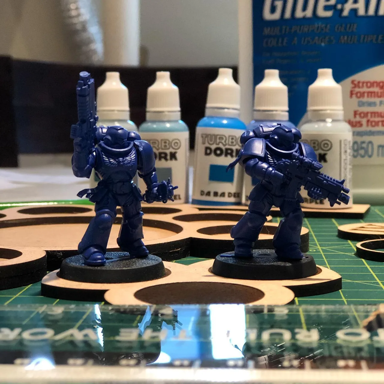 Getting back into painting Warhammer 40k minis