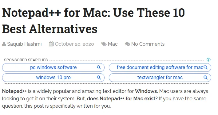 MacOS에서 Notepad++ 을 대신할 프로그램들은 뭐가 있을가? Brackets(?) 설치