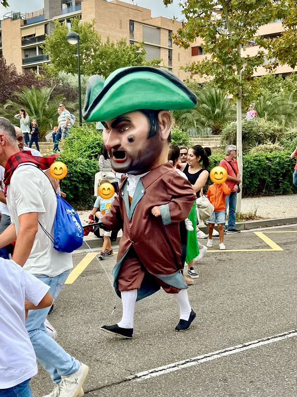 Los cabezudos de Zaragoza // The big-heads of Zaragoza