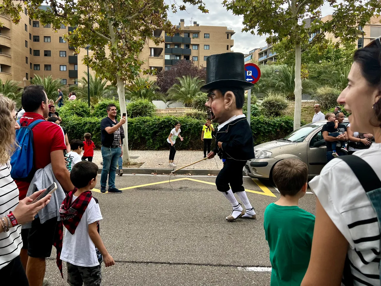 Los cabezudos de Zaragoza // The big-heads of Zaragoza