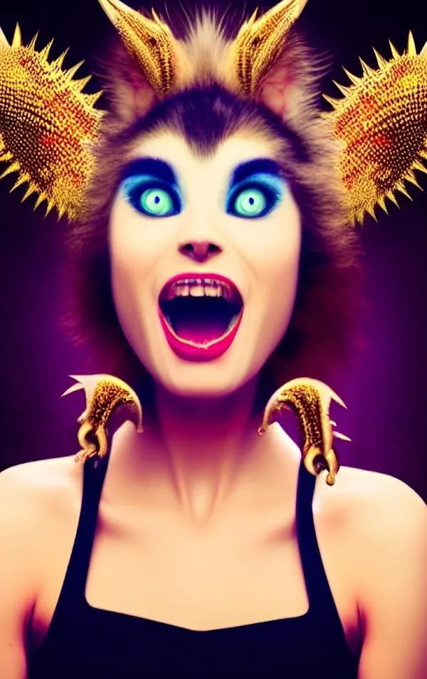 Lady Gina 1&2 Nft Art