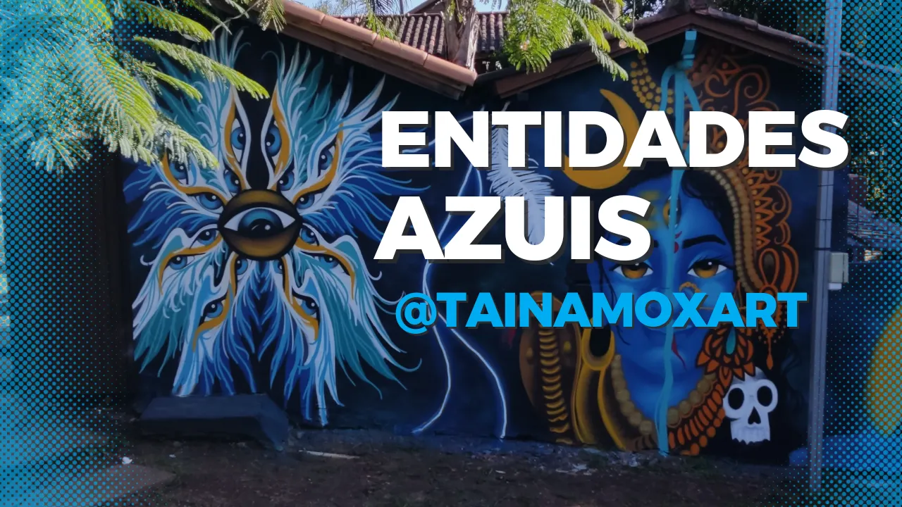 Graffiti: BLUE ENTITIES