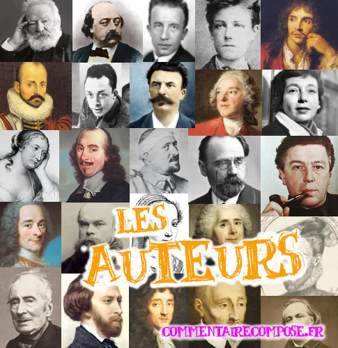 les auteurs les plus connus dans le monde