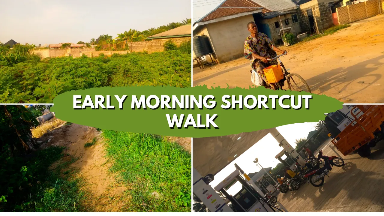 Wednesdaywalk: Early Morning Shortcut Walk