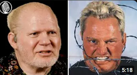 WOO! Raven and The Sandman Barb Wire Match.