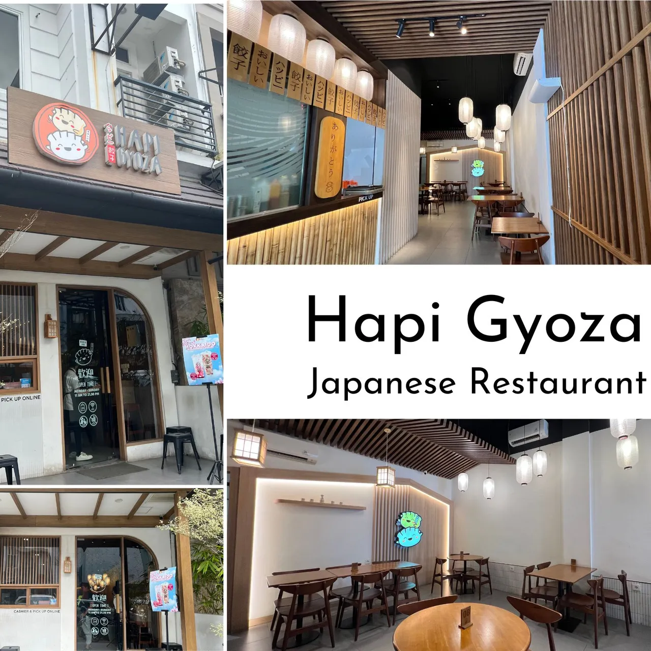 Design and Architecture of Hapi Gyoza Japanese Restaurant
