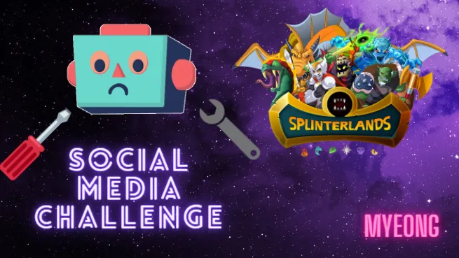 Splinterlands Social Media Challenge: Broken Bot 🤖