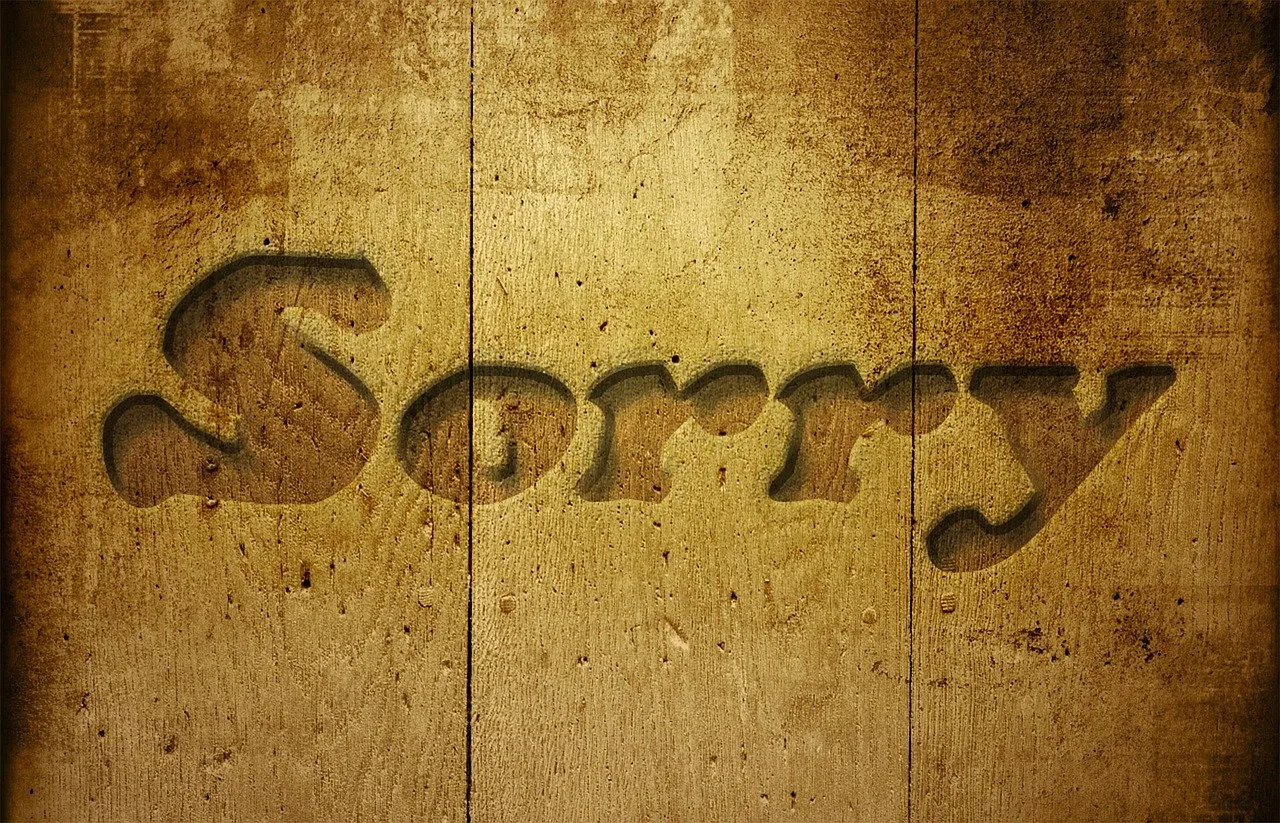 The Magic Word Sorry Can Spell The Difference