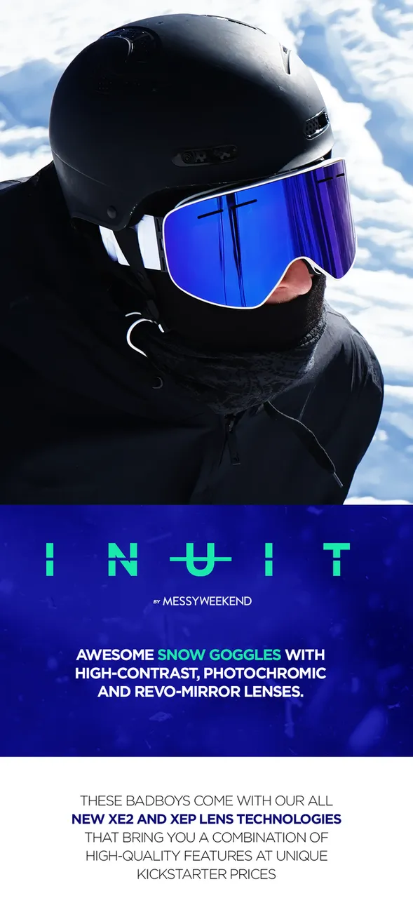 INUIT Snow Goggles - MessyWeekend INUIT Photochromic & High Contras...
