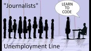 How Journalism Got the Taste of Their Own 'Learn To Code' Meme #lea...