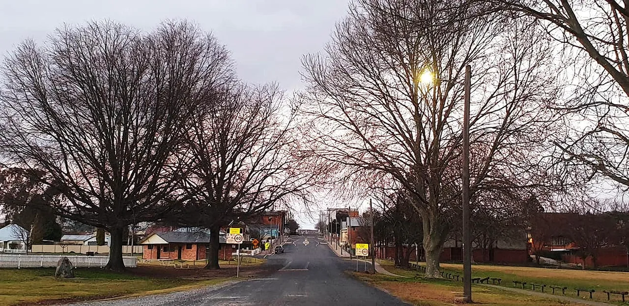 Charming Tenterfield Town, New South Wales.
