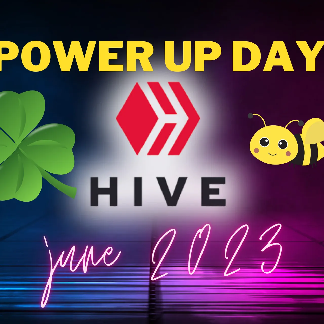 June is here and the Hive Power Up Day! 🐝 💪🍀