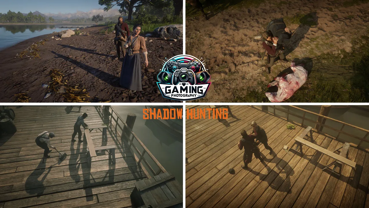 Shadow Hunting in Red Dead Redemption 2.