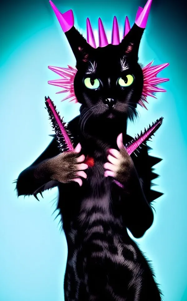 Simone Cat 1&2 Nft Art