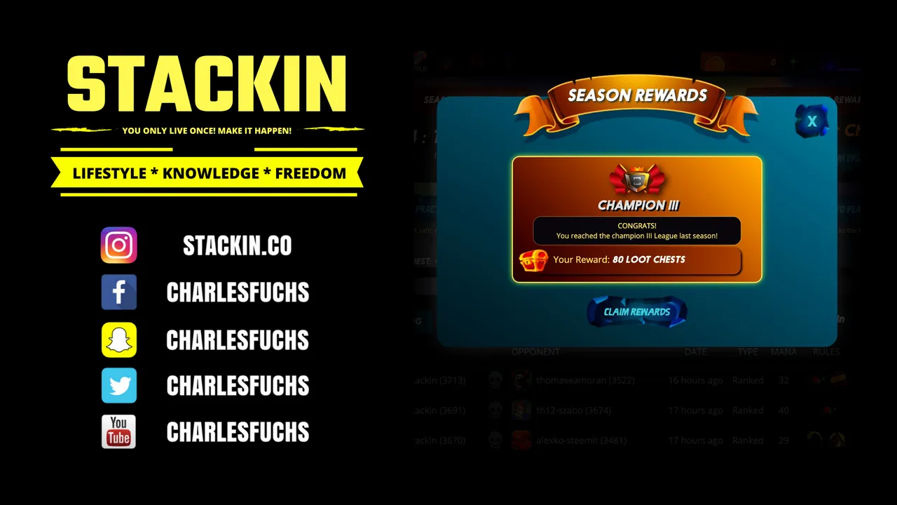 ️ SPLINTERLANDS: SEASON ENDING REWARDS! (80 LOOT CHEST) 💁‍♂️