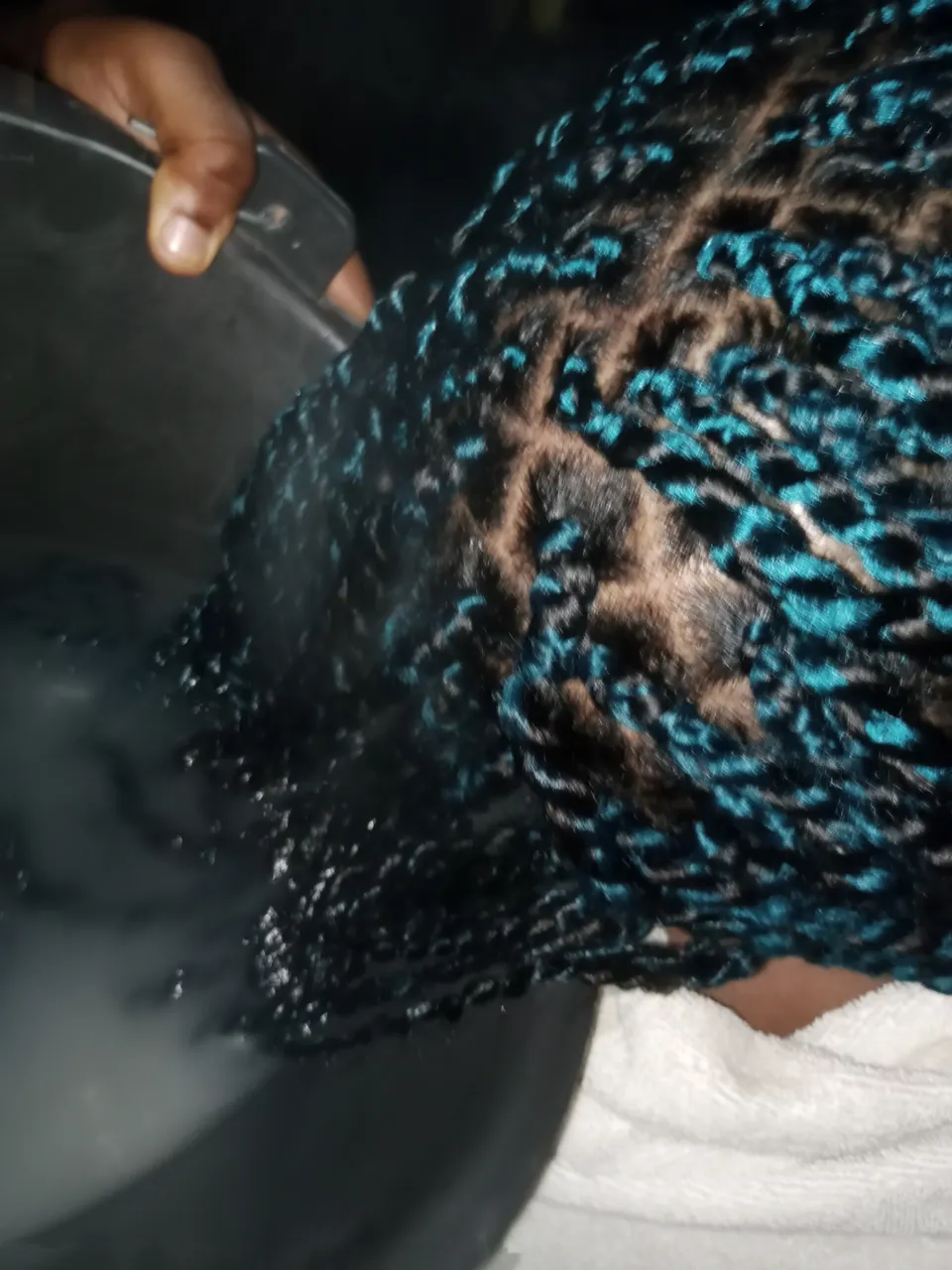 DIY/The making of watermelon braid