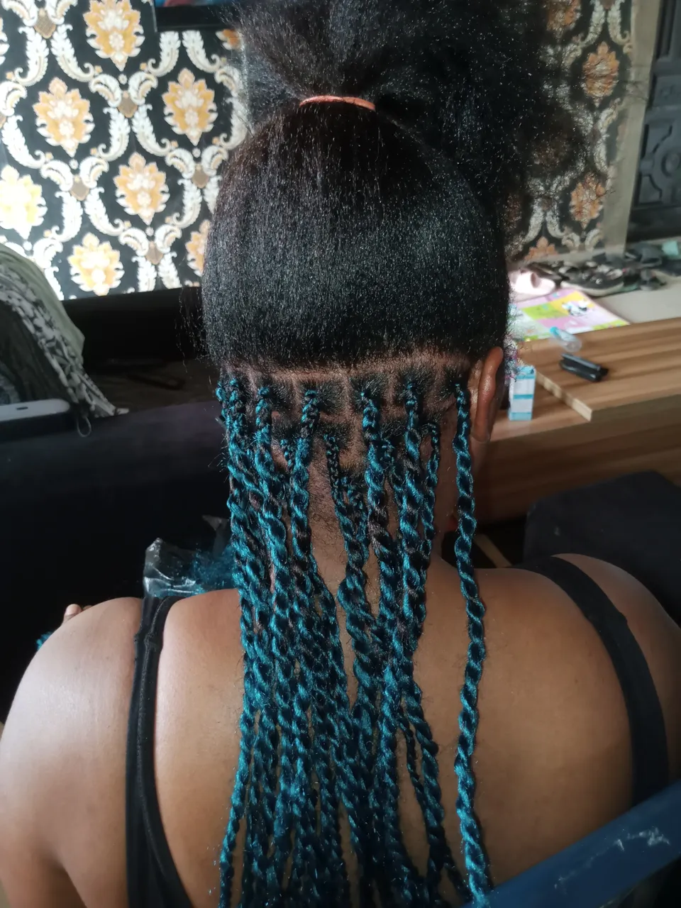 DIY/The making of watermelon braid