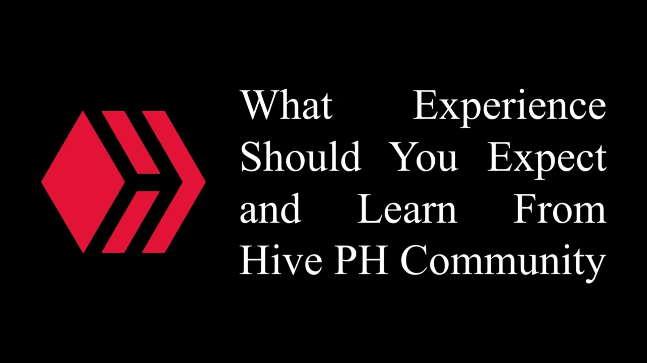 What Experience Should You Expect and Learn From Hive PH Community
