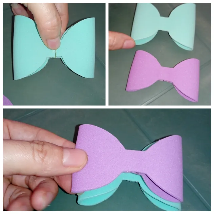 [ESP-ENG] Sencillo y Lindo Lazo para Niñas, Elaborado con Foami 👩 ...