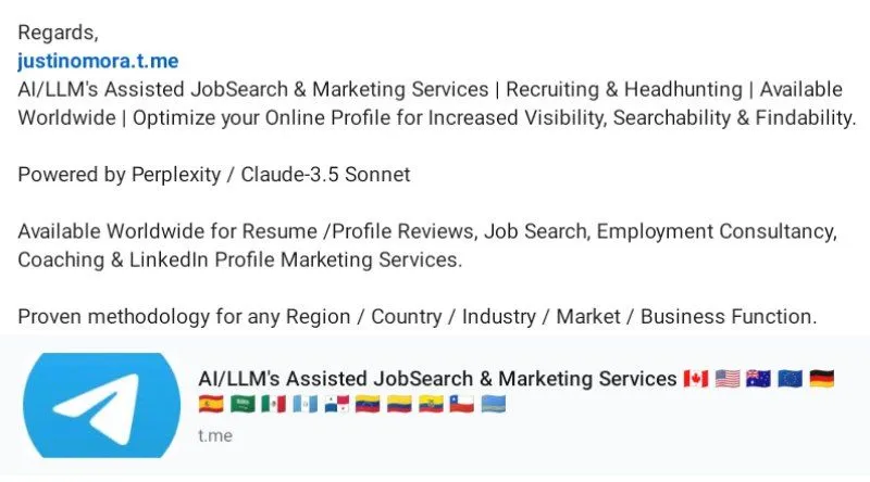 On using A/LLM's for generating Custom-made Resumes