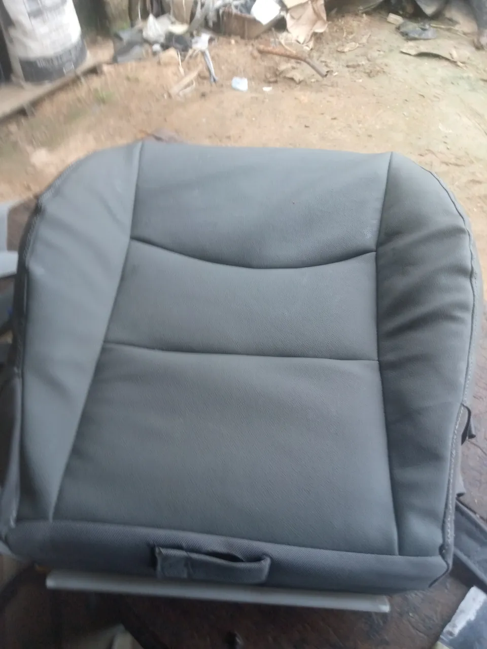 DIY: simple process on how to cut and sew car seat perfectly.