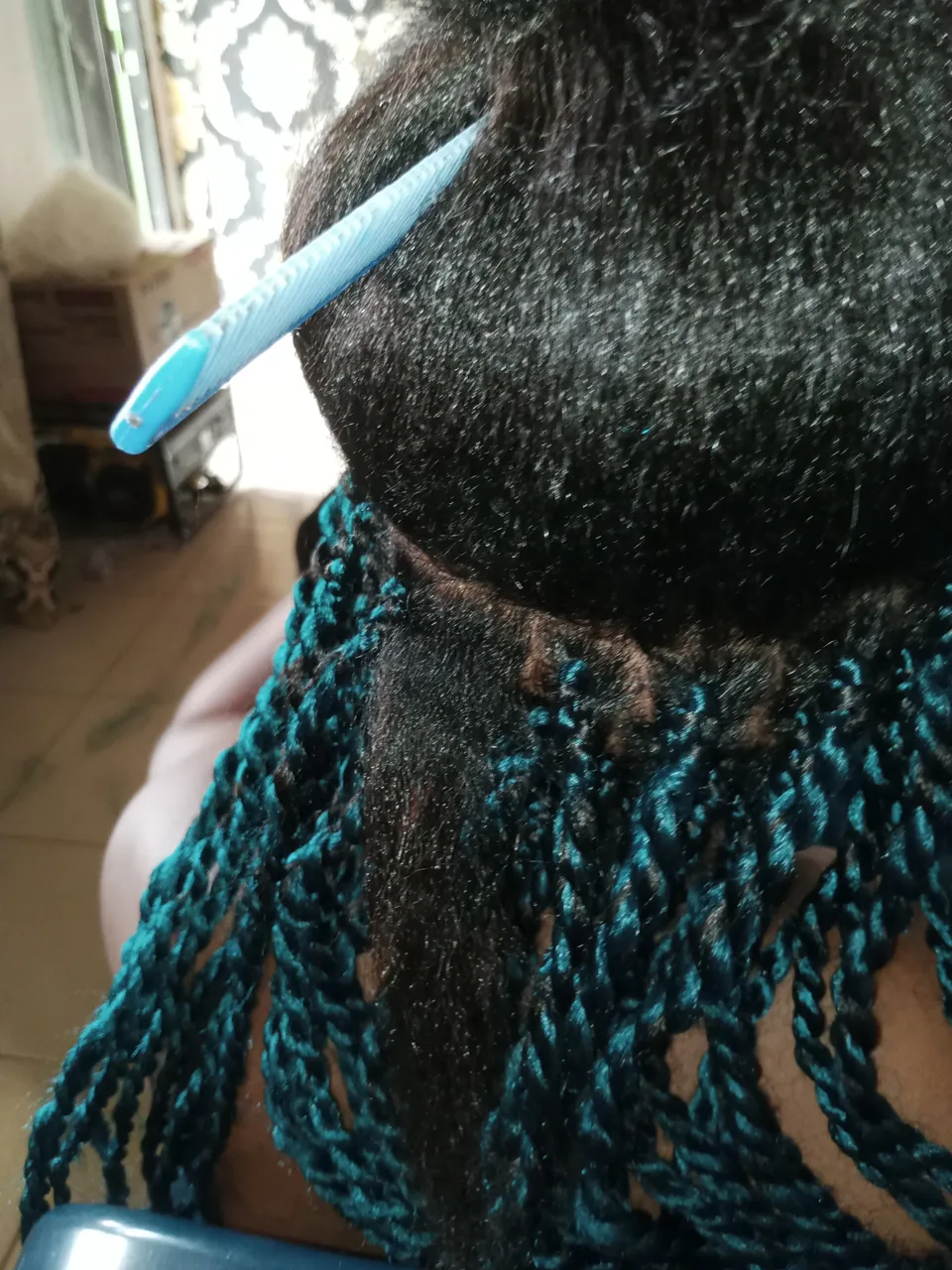 DIY/The making of watermelon braid