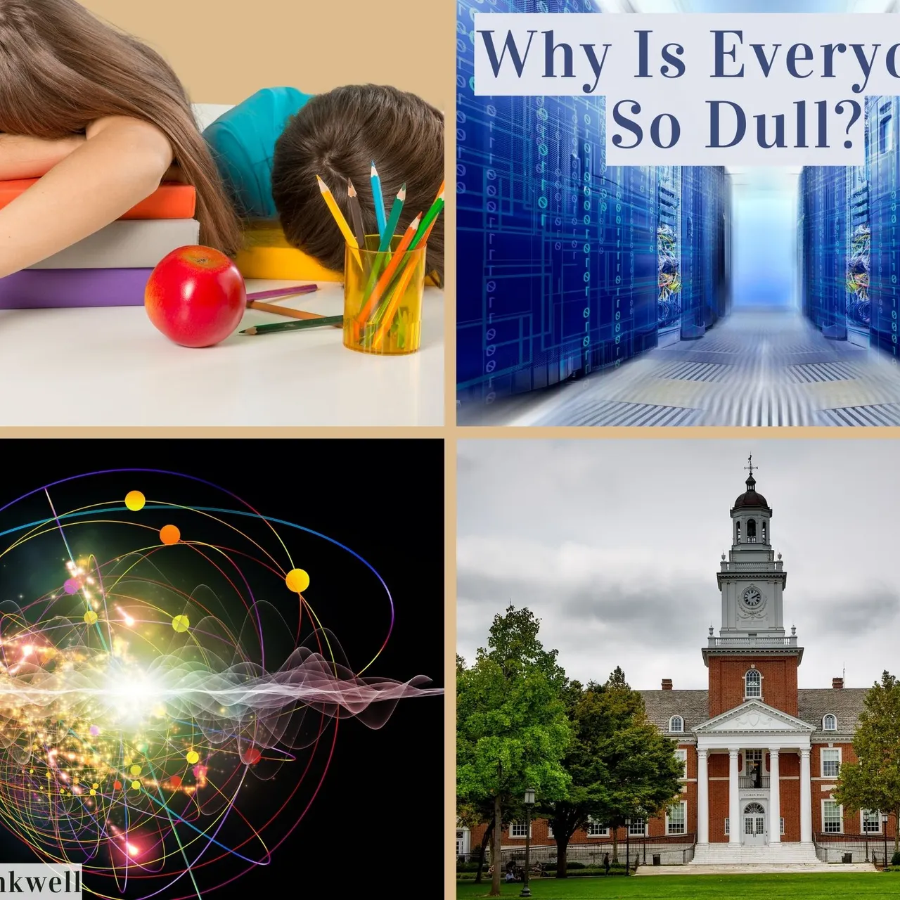 Why Is Everyone So Dull?