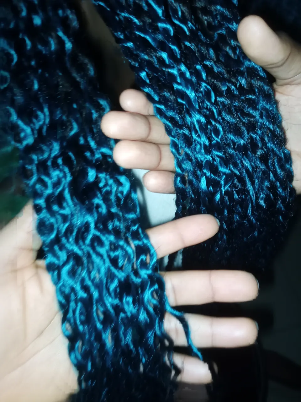 DIY/The making of watermelon braid