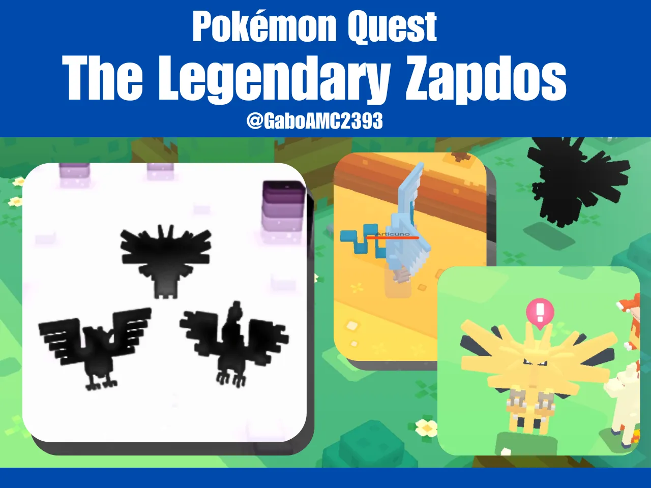 Pokémon Quest: The Legendary Zapdos [ENG/SPA]