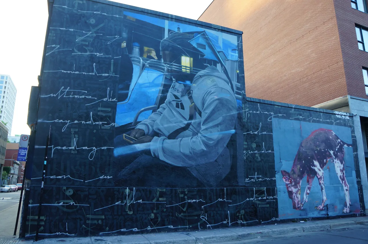 Street Art #830 Monk.E & Mr Myl (Under Pressure 2025), Montreal