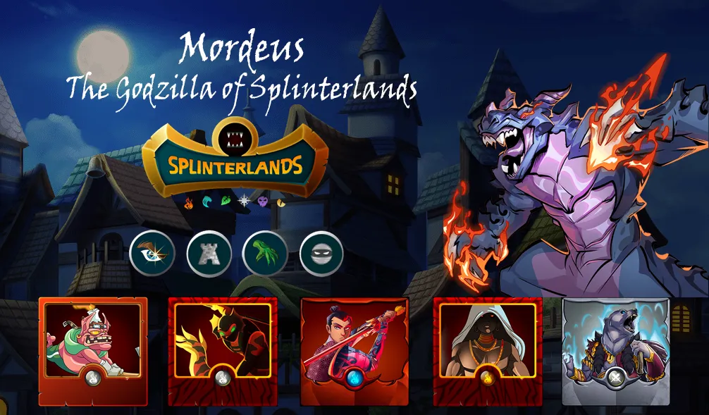 Mordeus, The Godzilla of Splinterlands.