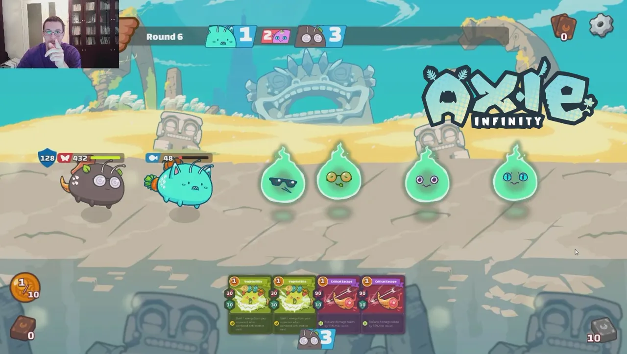 Axie Infinity Daily Arena Quest (Gameplay with Commentary)