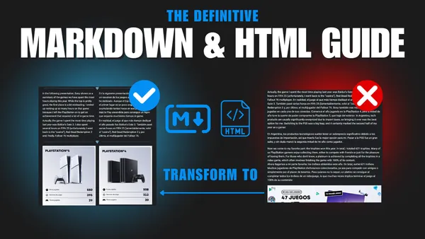 Definitive Guide Of Markdown And Html Improve The Structure Of You