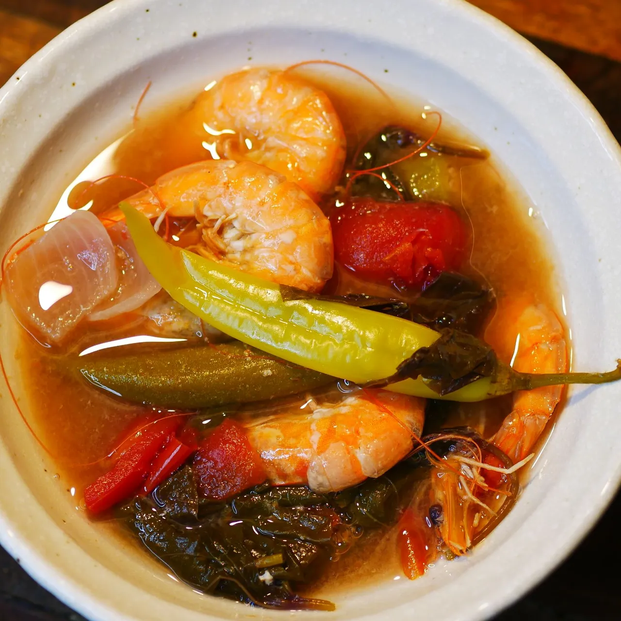 A Taste of the Philippines · Lunch Time Menu "Sinigang na Hipon"