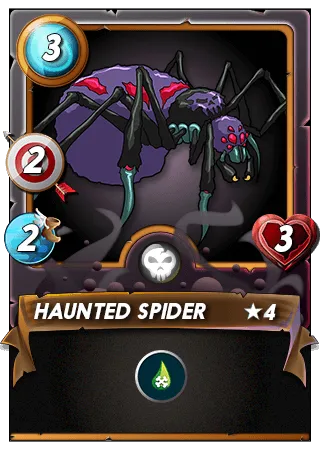 Splinterlands Game Changer Cards - Death Deck - Haunted Spider